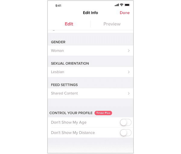 Privacy Settings | Tinder | Match. Chat. Meet. Modern Dating.